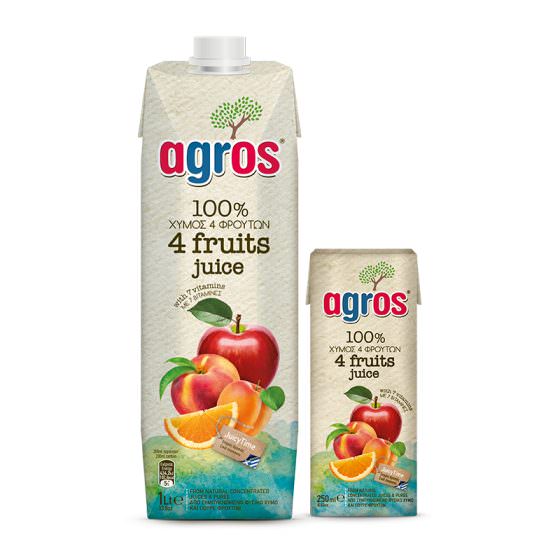 AGROS COCTAIL NECTAR APPLE-ORANGE-PEACH 1L – Corfu Online Supermarket