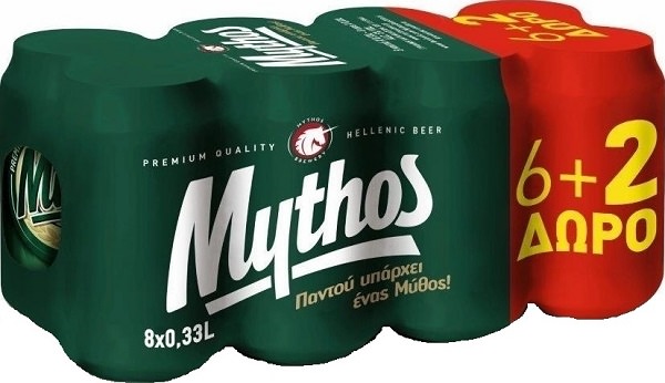 MYTHOS 8X330ml – Corfu Online Supermarket